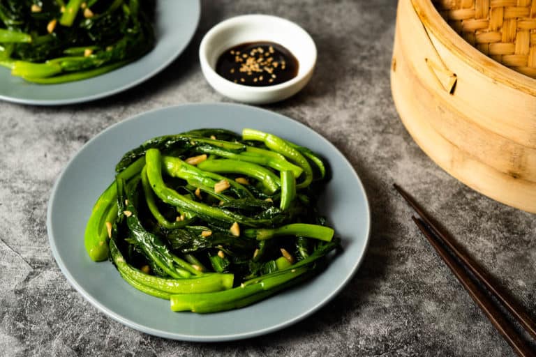 Easy Chinese Yu Choy (Choy Sum) (10 min recipe) - Busy But Cooking